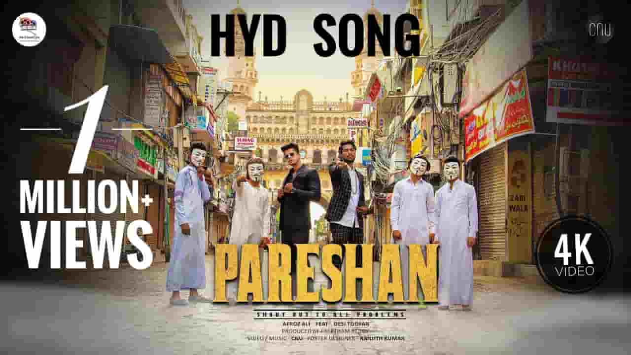 Pareshan Rap Song Lyrics in English Afroz Ali - Telugulyricsguru.com